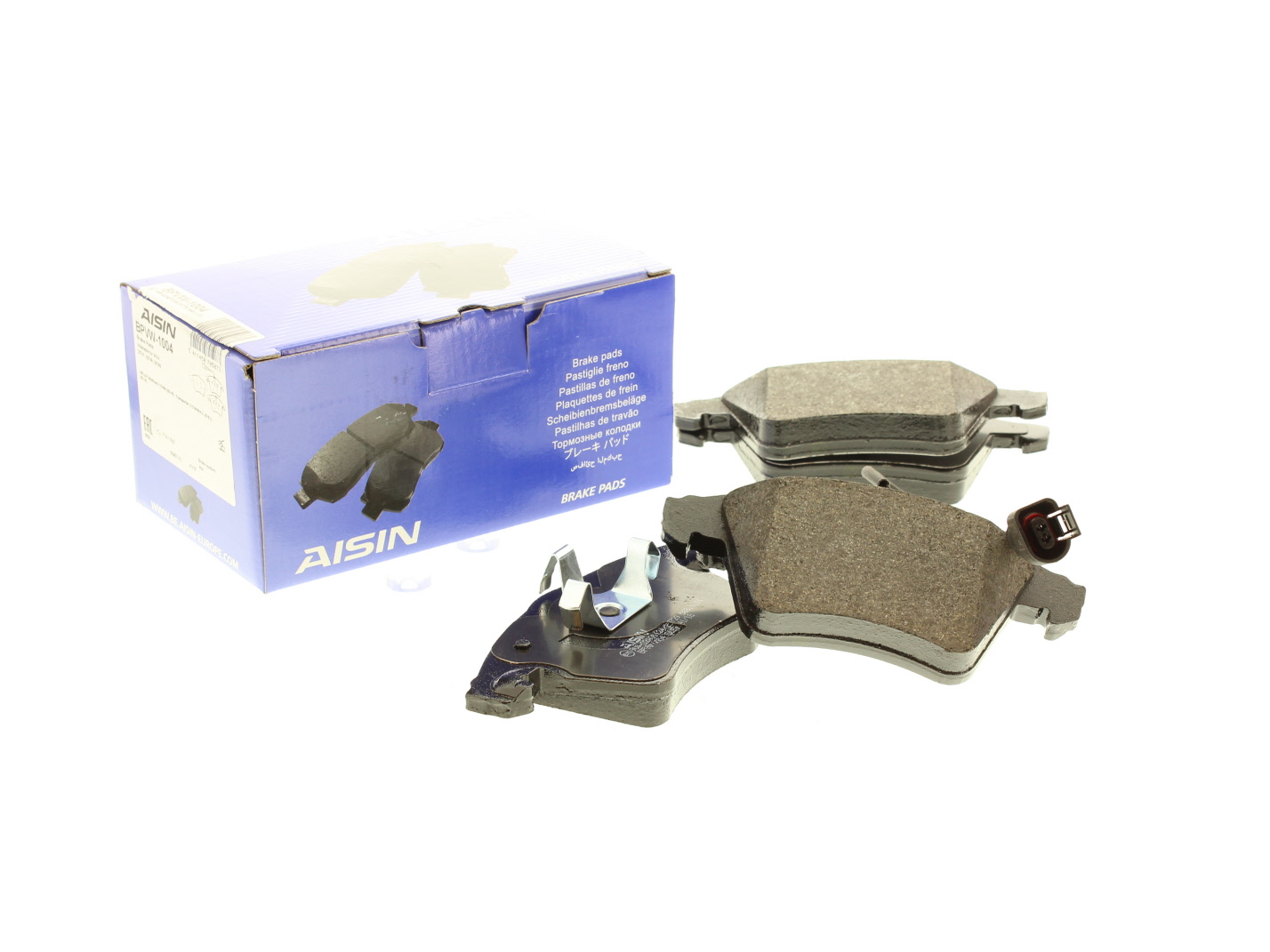 Jeu de 4 plaquettes de frein AISIN BPVW-1004 au meilleur prix - Oscaro