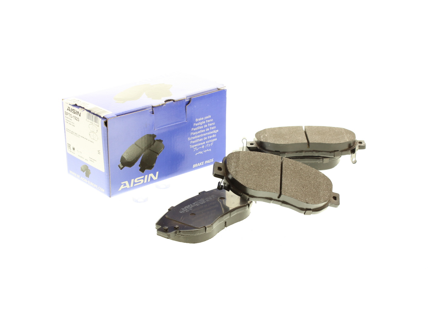 Jeu de 4 plaquettes de frein AISIN BPTO-1923 au meilleur prix - Oscaro