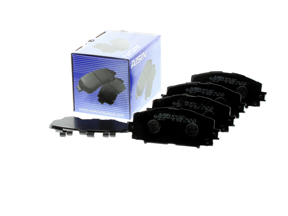 Jeu de 4 plaquettes de frein AISIN BPTO-1014 au meilleur prix - Oscaro