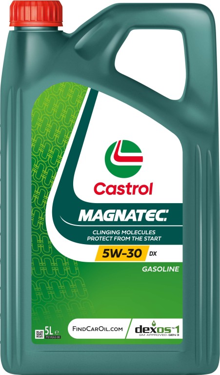 Huile moteur CASTROL CASTROL Magnatec 5W-30 DX 5L - ref. 15F6E1 au meilleur prix - Oscaro