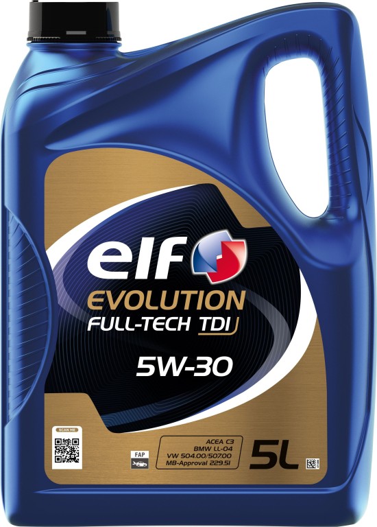 Huile Moteur Elf Evolution Full Tech Tdi 5w 30 5l Ref 213906 Au