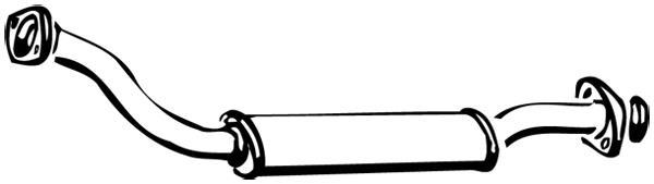 Silencieux avant WALKER 15512 au meilleur prix - Oscaro