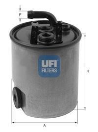 Filtre à carburant UFI Filters 24.006.00 au meilleur prix - Oscaro