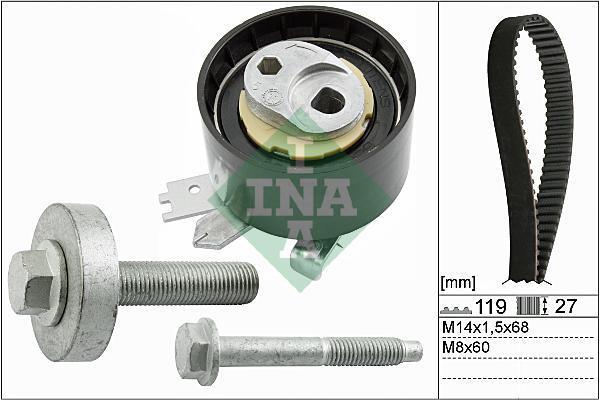 Kit de distribution Schaeffler INA 530 0607 10 au meilleur prix - Oscaro