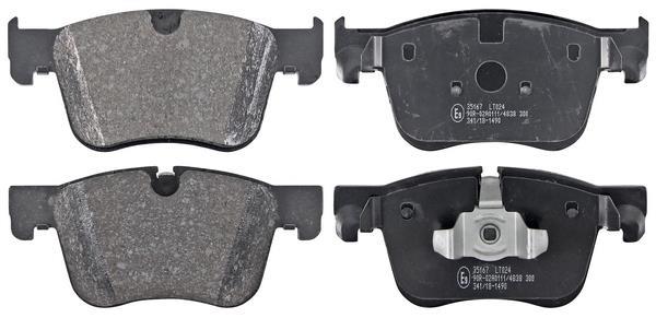 Jeu de 4 plaquettes de frein A.B.S. ALL BRAKE SYSTEMS BV. 35167 au ...