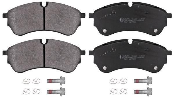 Jeu de 4 plaquettes de frein A.B.S. ALL BRAKE SYSTEMS BV. 35204 au ...