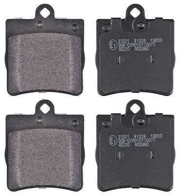 Jeu de 4 plaquettes de frein A.B.S. ALL BRAKE SYSTEMS BV. 37021 au ...