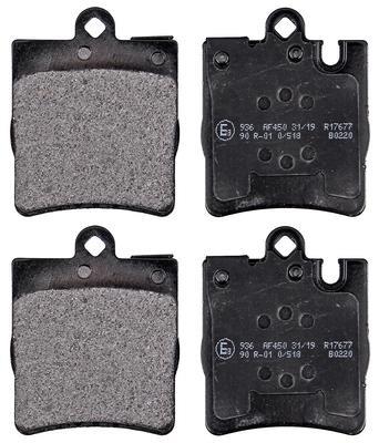 Jeu de 4 plaquettes de frein A.B.S. ALL BRAKE SYSTEMS BV. 37022 au ...