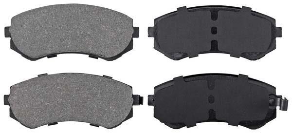 Jeu de 4 plaquettes de frein A.B.S. ALL BRAKE SYSTEMS BV. 37082 au ...