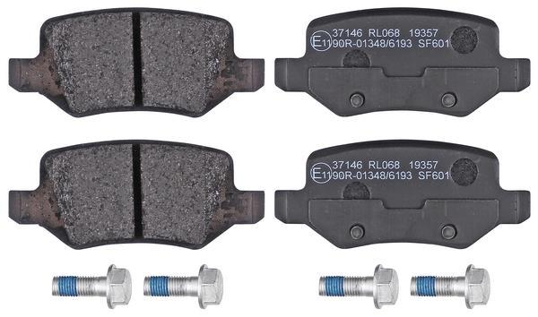 Jeu de 4 plaquettes de frein A.B.S. ALL BRAKE SYSTEMS BV. 37146 au ...