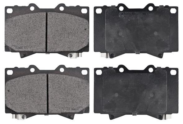 Jeu de 4 plaquettes de frein A.B.S. ALL BRAKE SYSTEMS BV. 37231 au ...