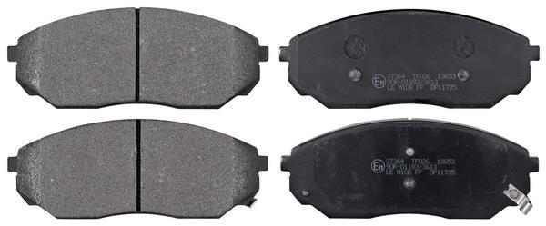 Jeu de 4 plaquettes de frein A.B.S. ALL BRAKE SYSTEMS BV. 37364 au ...