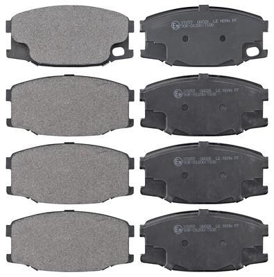 Jeu de 4 plaquettes de frein A.B.S. ALL BRAKE SYSTEMS BV. 37657 au ...