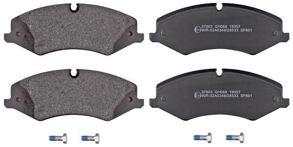 Jeu de 4 plaquettes de frein A.B.S. ALL BRAKE SYSTEMS BV. 37803 au ...