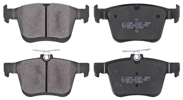 Jeu de 4 plaquettes de frein A.B.S. ALL BRAKE SYSTEMS BV. 37964 au ...