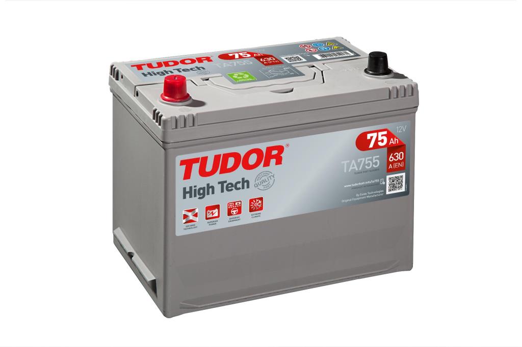 Batería (de coche) TUDOR 75 Ah - ref. TA755 al mejor precio - Oscaro