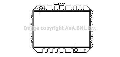 Radiateur moteur AVA Deutschland GmbH IS2009 au meilleur prix - Oscaro