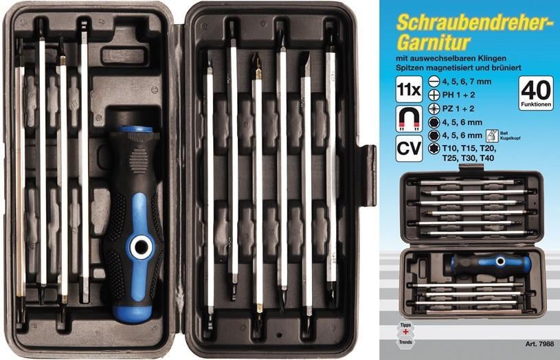Coffret de tournevis BGS DIY 7988 au meilleur prix - Oscaro