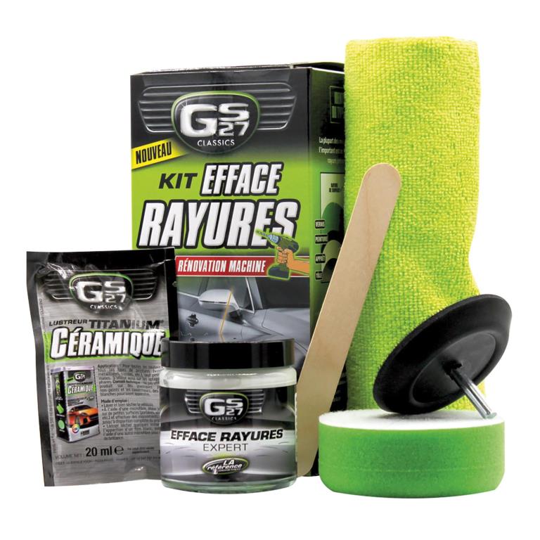 Efface Rayures GS27 Kit Efface Rayures Rénovation Machine 120 ml - ref ...