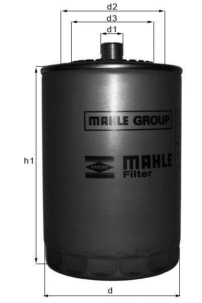 Filtre à carburant KNECHT FILTER KC 218 au meilleur prix - Oscaro