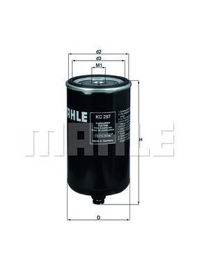 Filtre à carburant KNECHT FILTER KC 297 au meilleur prix - Oscaro