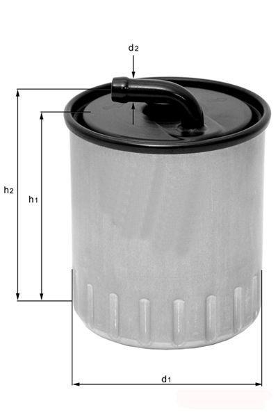 Filtre à carburant KNECHT FILTER KL 179 au meilleur prix - Oscaro