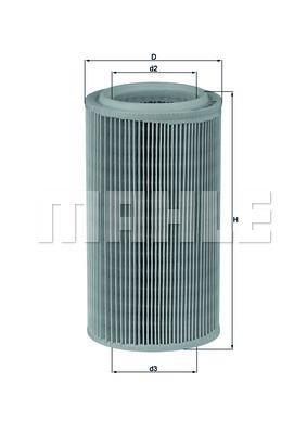 Filtre à air KNECHT FILTER LX 852 au meilleur prix - Oscaro