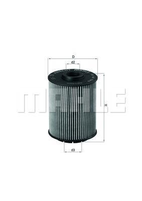 Filtre à huile KNECHT FILTER OX 160D au meilleur prix - Oscaro