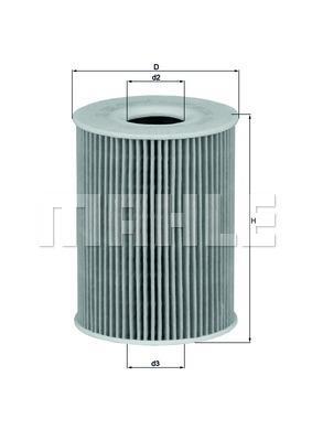 Filtre à huile KNECHT FILTER OX 254D4 au meilleur prix - Oscaro