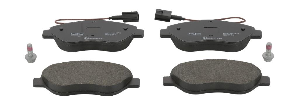 Jeu de 4 plaquettes de frein CHAMPION 573076CH au meilleur prix - Oscaro