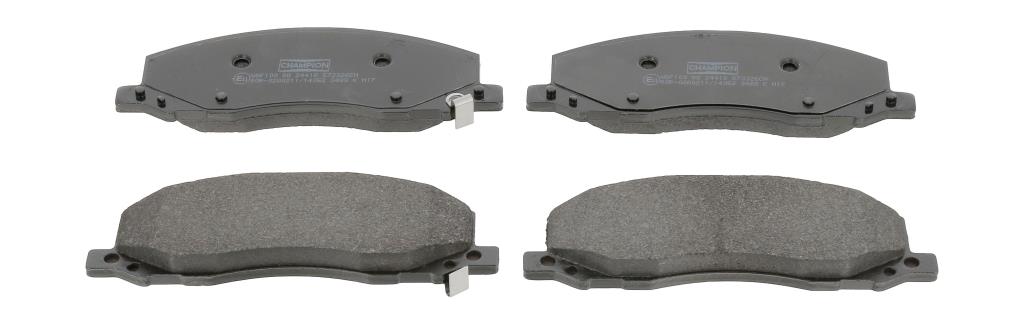 Jeu de 4 plaquettes de frein CHAMPION 573326CH au meilleur prix - Oscaro