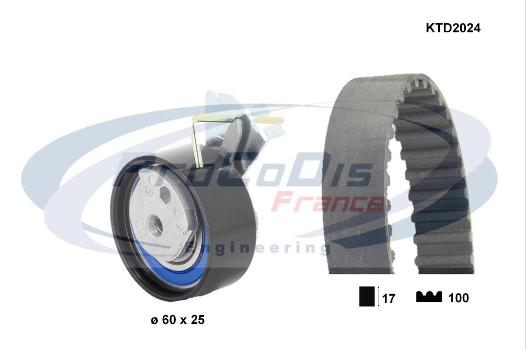 Kit de distribución PROCODIS FRANCE KTD2024 al mejor precio - Oscaro