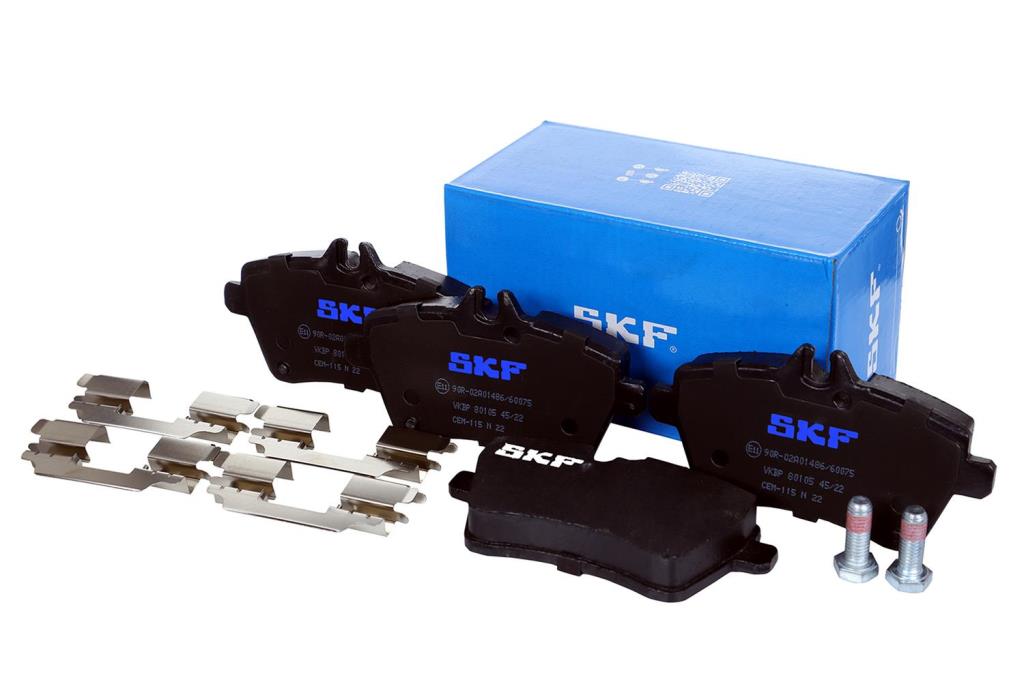 Jeu de 4 plaquettes de frein SKF VKBP 80105 au meilleur prix - Oscaro