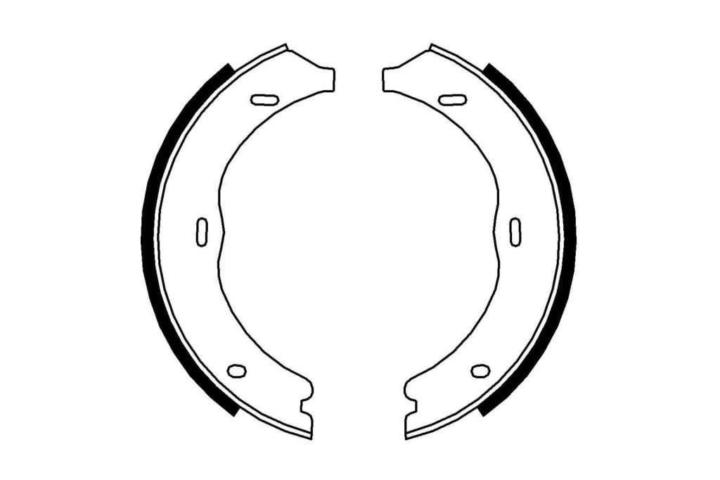 Jeu de mâchoires de frein à main FERODO FSB4003 au meilleur prix - Oscaro