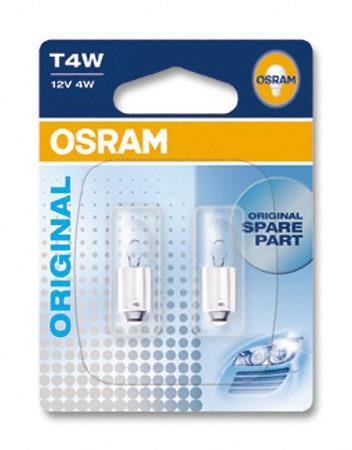 Ampoule OSRAM 2 T4W ORIGINAL - 3893-02B au meilleur prix - Oscaro
