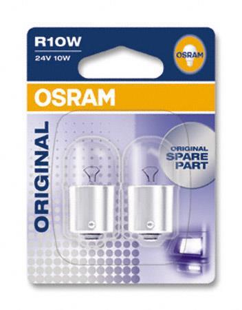 Ampoule OSRAM 2 R10W ORIGINAL - 5637-02B au meilleur prix - Oscaro